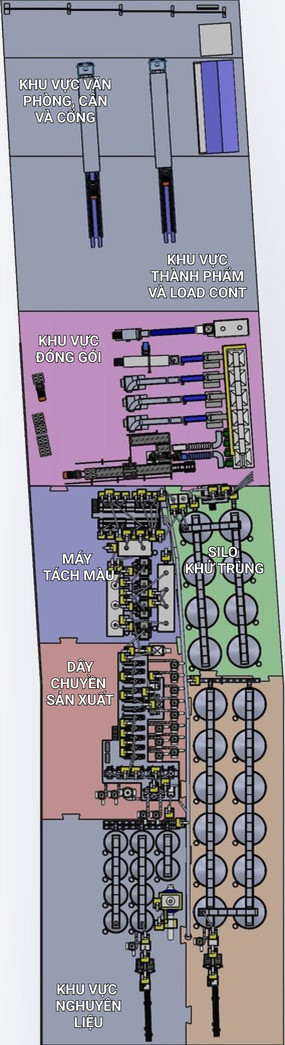 NHÀ MÁY GẠO LOTUS RICE BY VR360