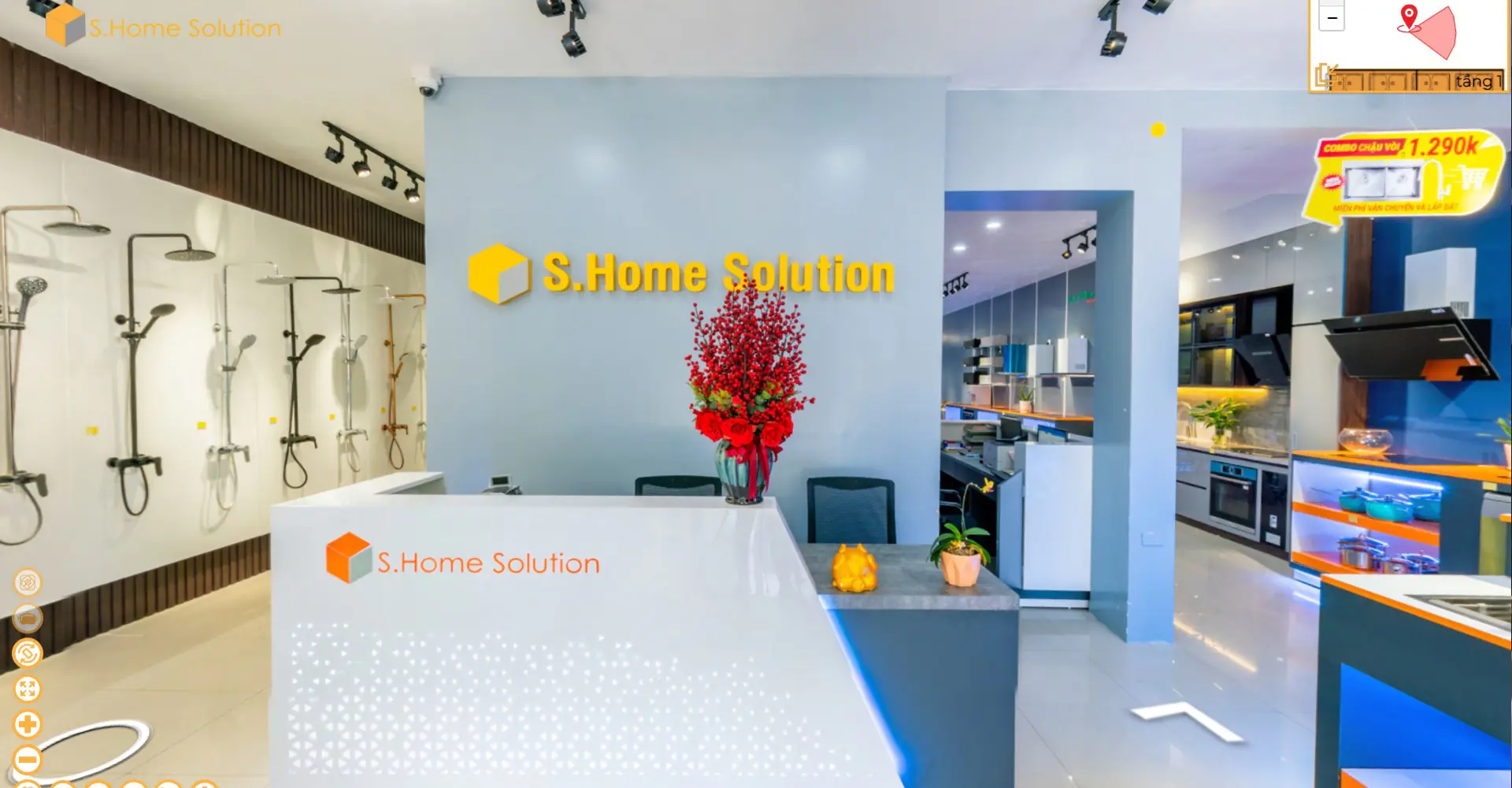 Web 360 Showroom S.Home Solution Thanh Hóa | VR360