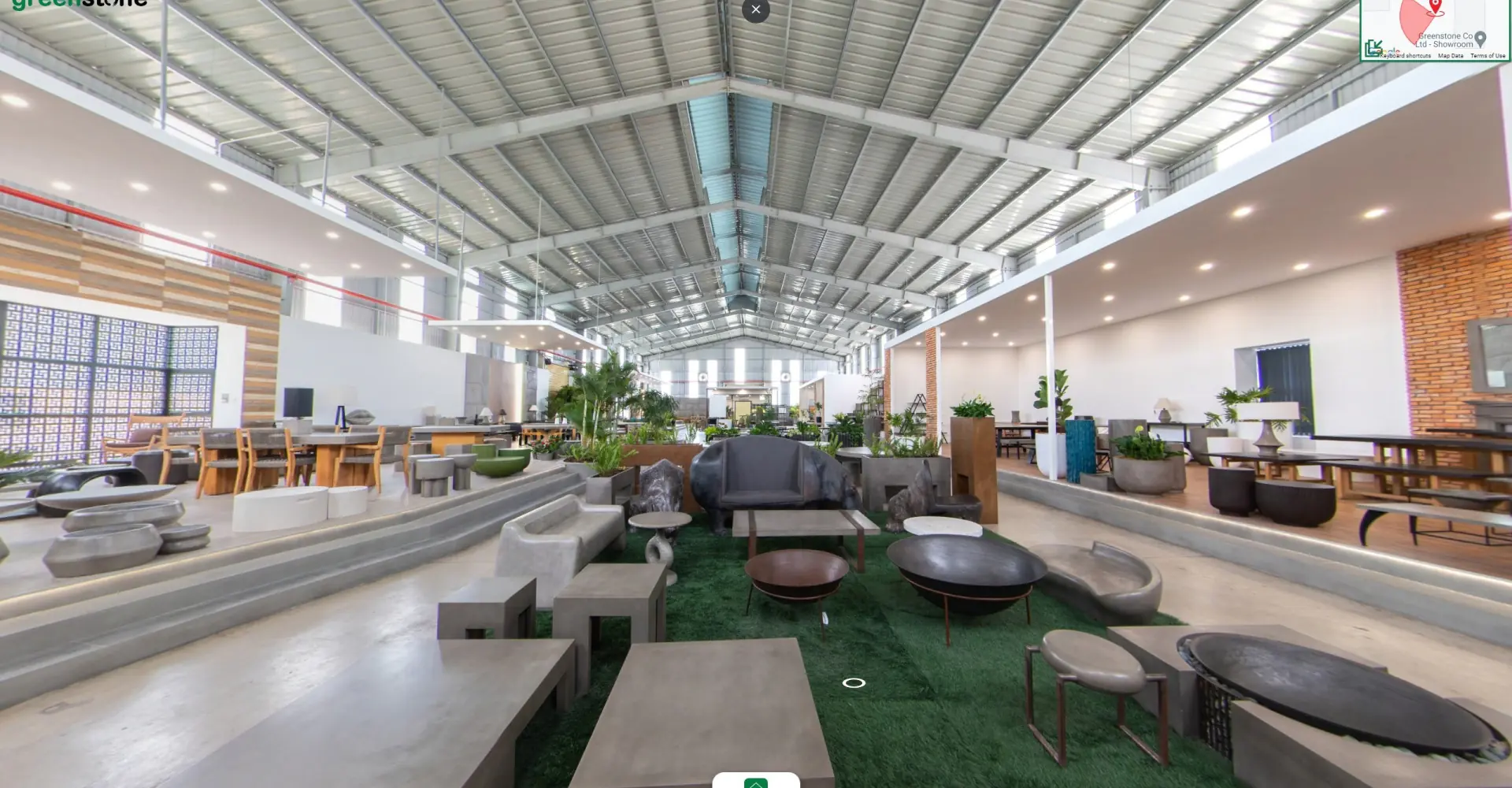 Showroom Green Stone | VR360