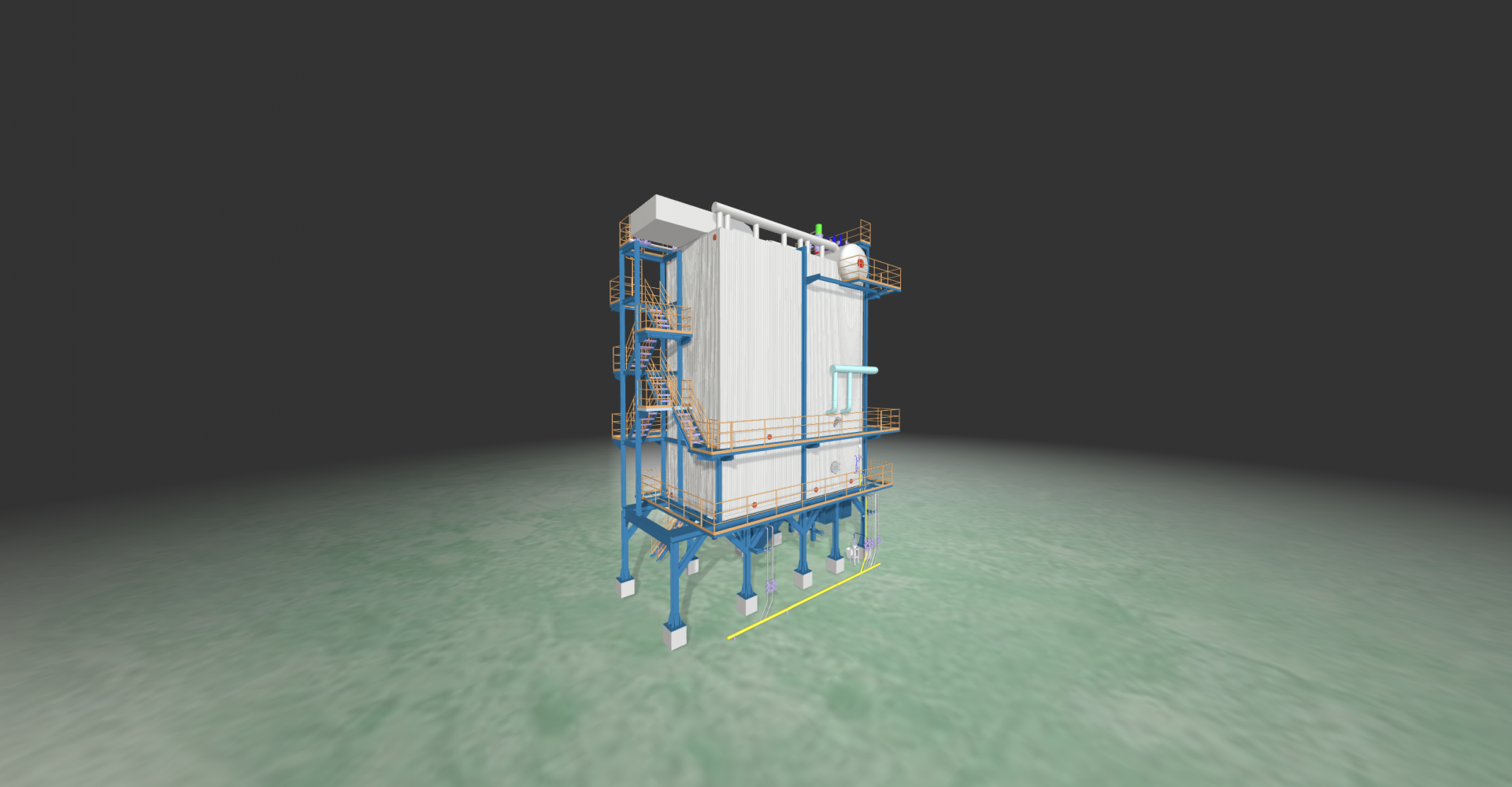 Lò hơi tầng sôi đốt Đa nhiên liệu