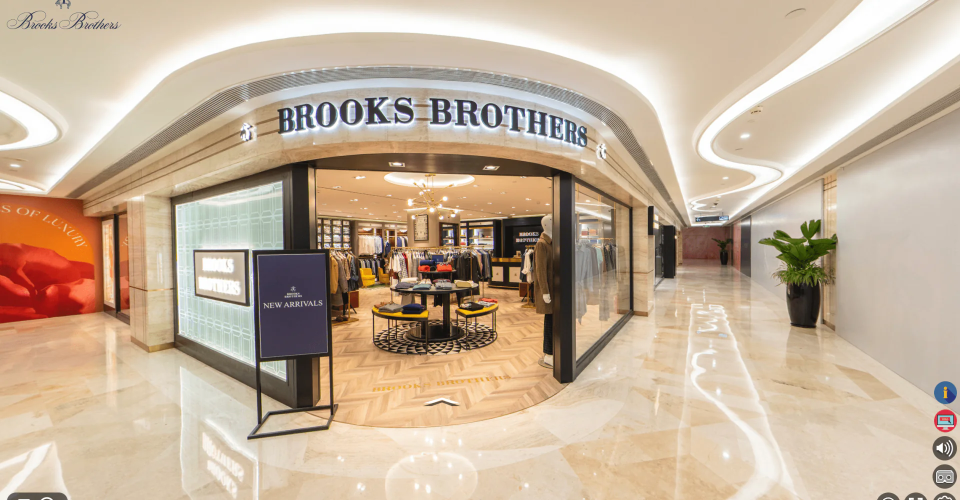 Showroom Brooks Brothers | VR360